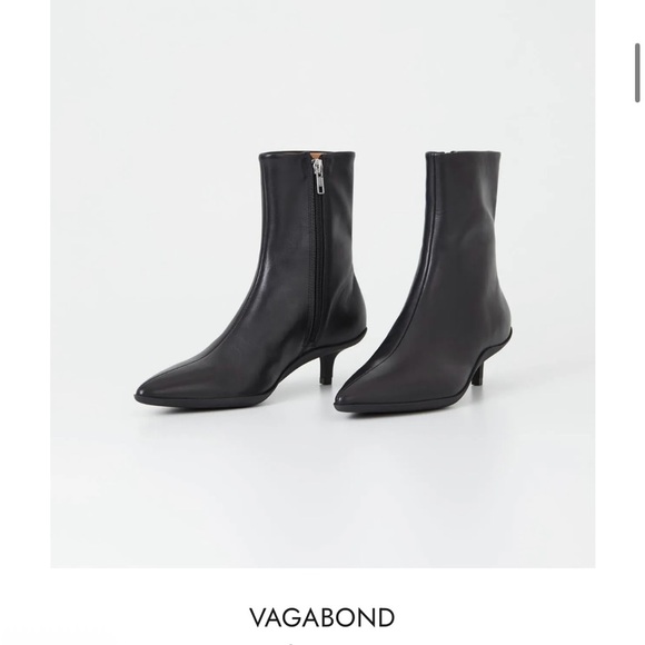 Vagabond | Shoes | Vagabond Lydia Black Heeled Boots | Poshmark